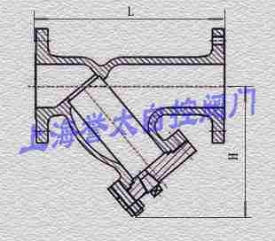 GL41H-16C 法兰Y型过滤器-仪表网